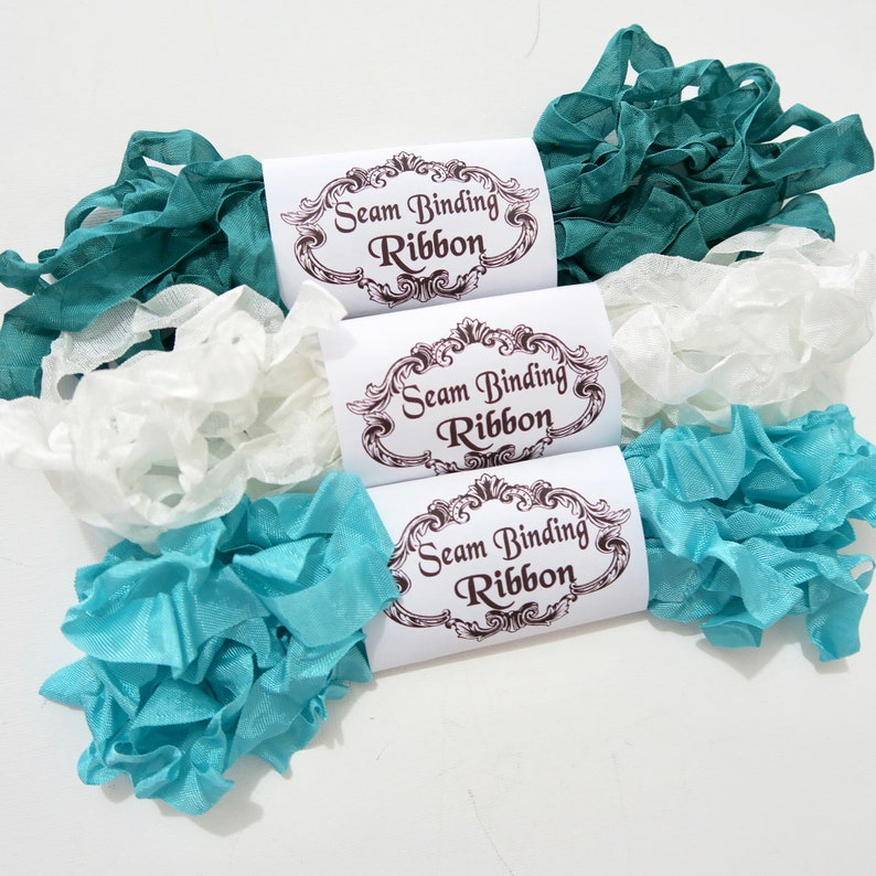 Seam Bindingscrunched Shabby Crinkled Ribbon - Etsy Australia