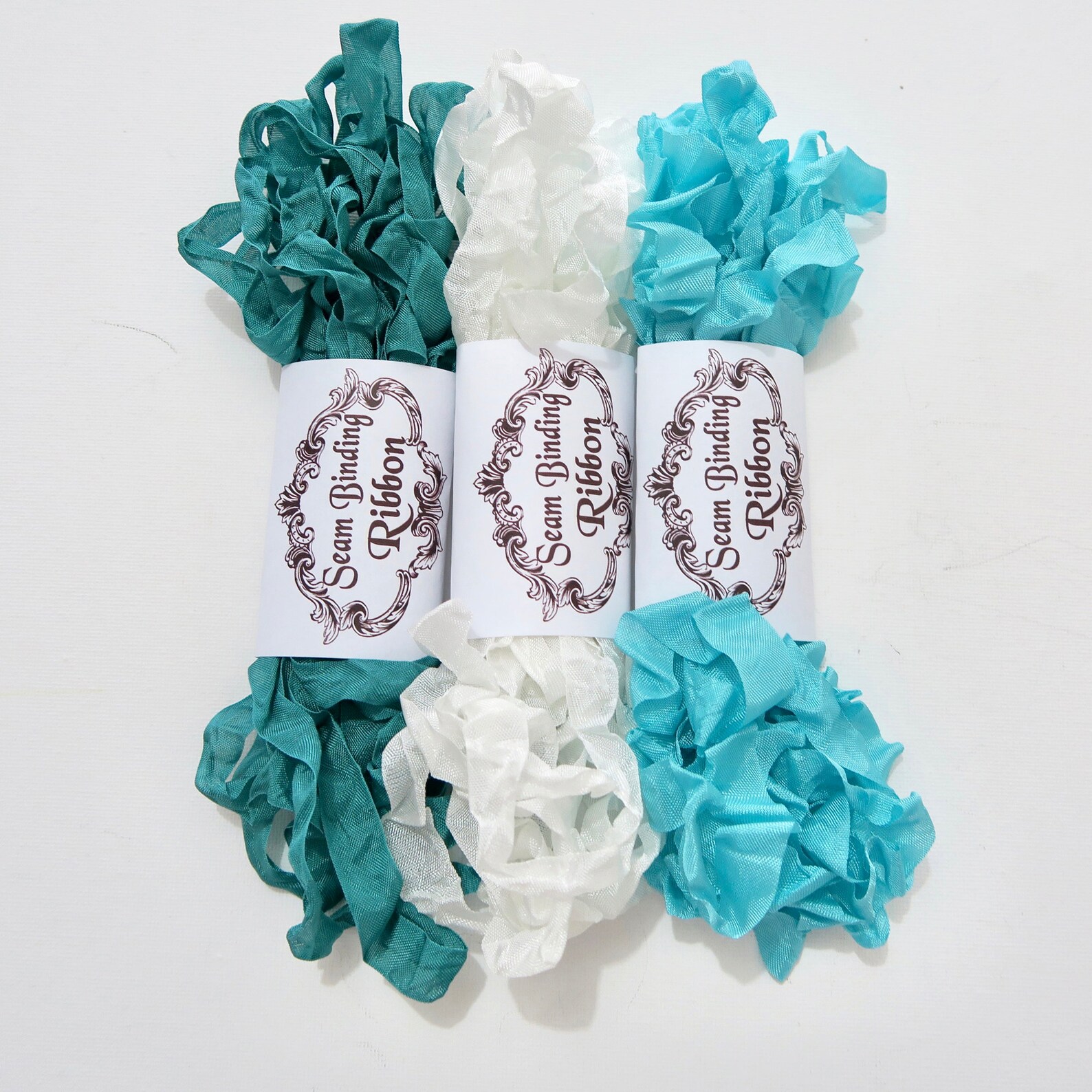 Seam Bindingscrunched Shabby Crinkled Ribbon - Etsy Australia