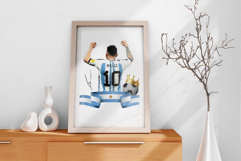 Lionel Messi SVG PNG EPS Pdf,clipart Vector Graphics for Wall Art, T ...