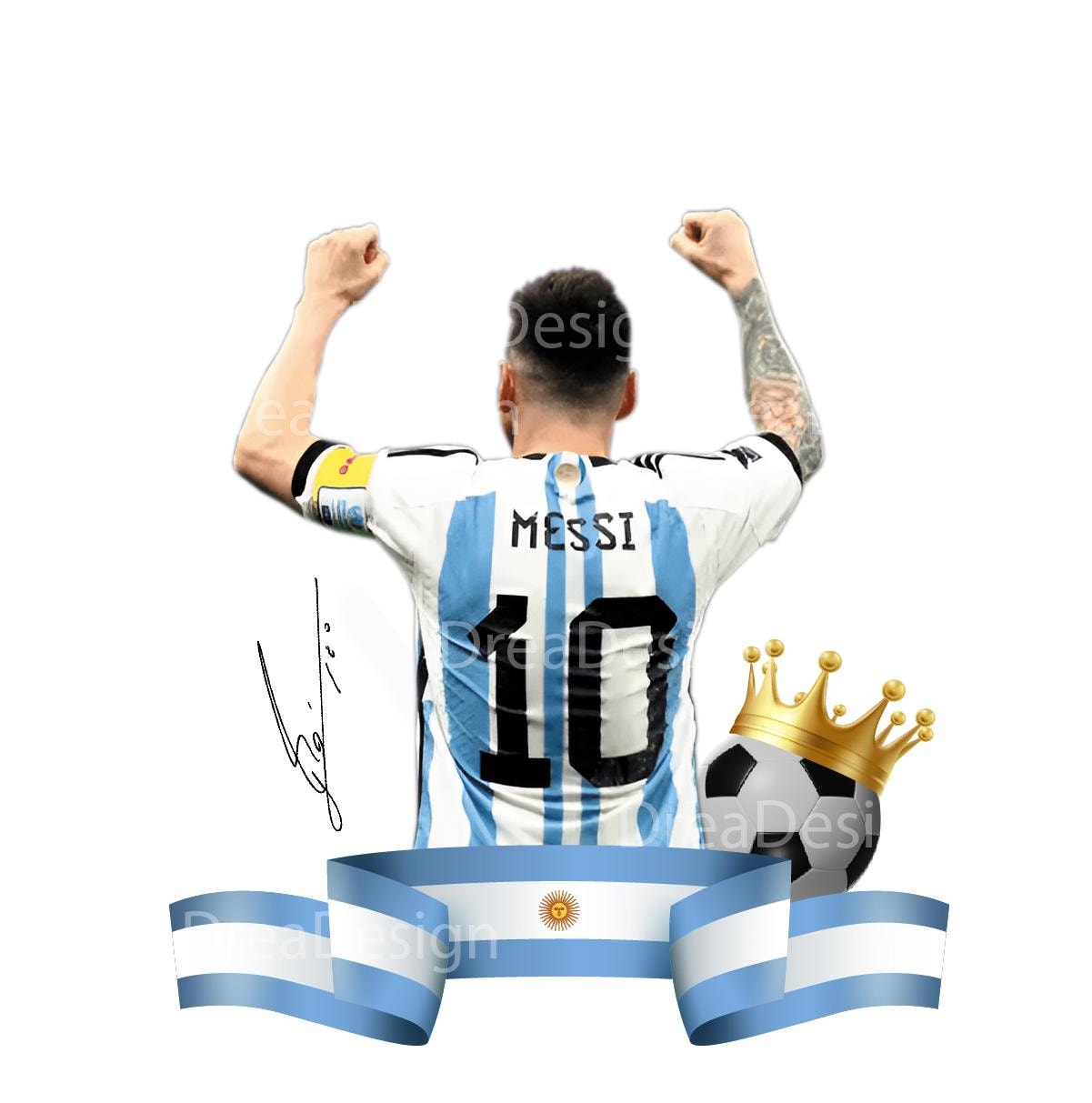 Lionel Messi SVG PNG EPS Pdf,clipart Vector Graphics for Wall Art, T ...