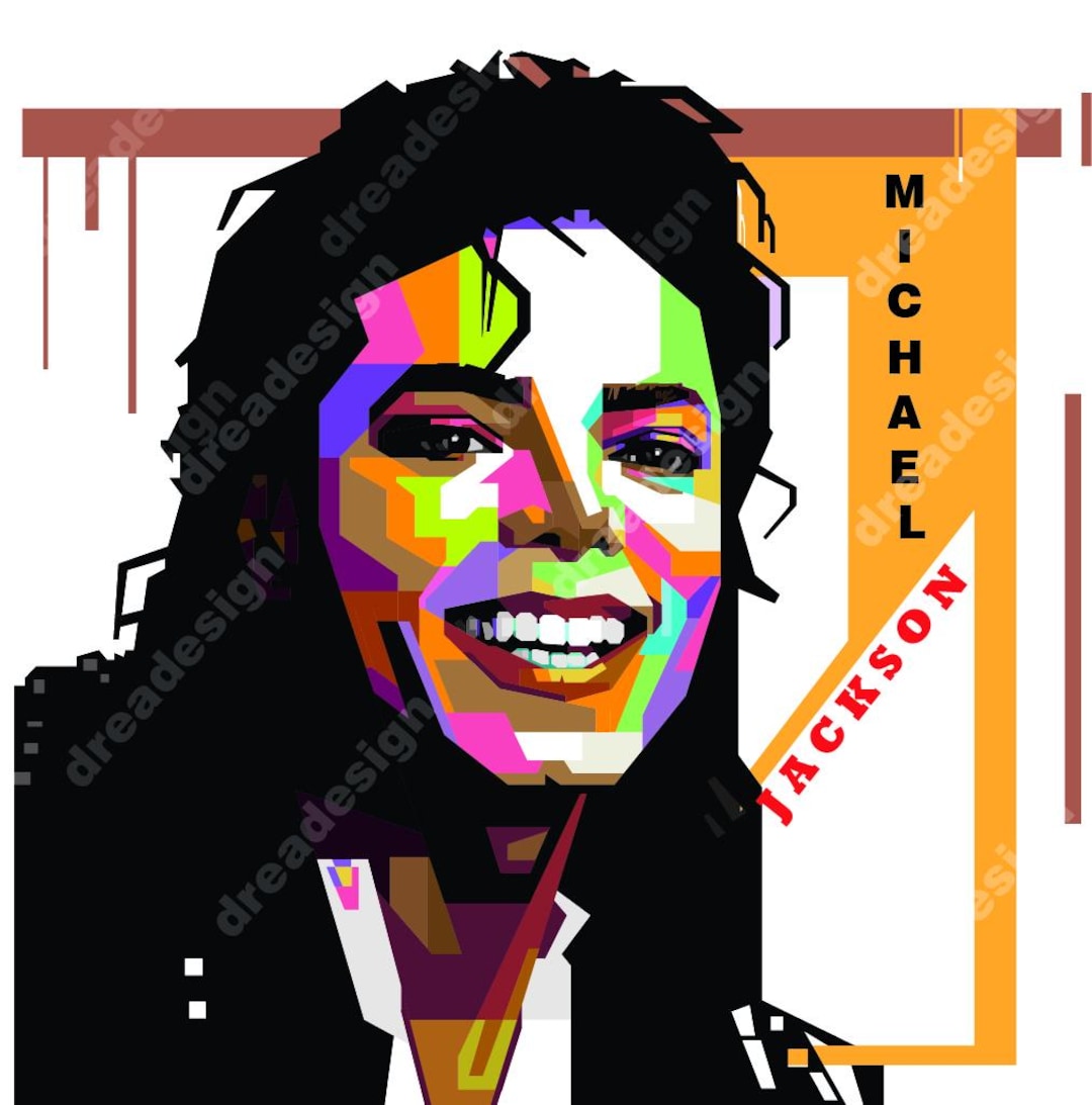 Michael Jackson SVG PNG EPS Pdf, Commercial Use Clipart Vector Graphics ...