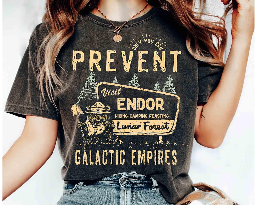 Retro Star Wars Ewok Bear Endor Only You Can Prevent Galactic Empires ...