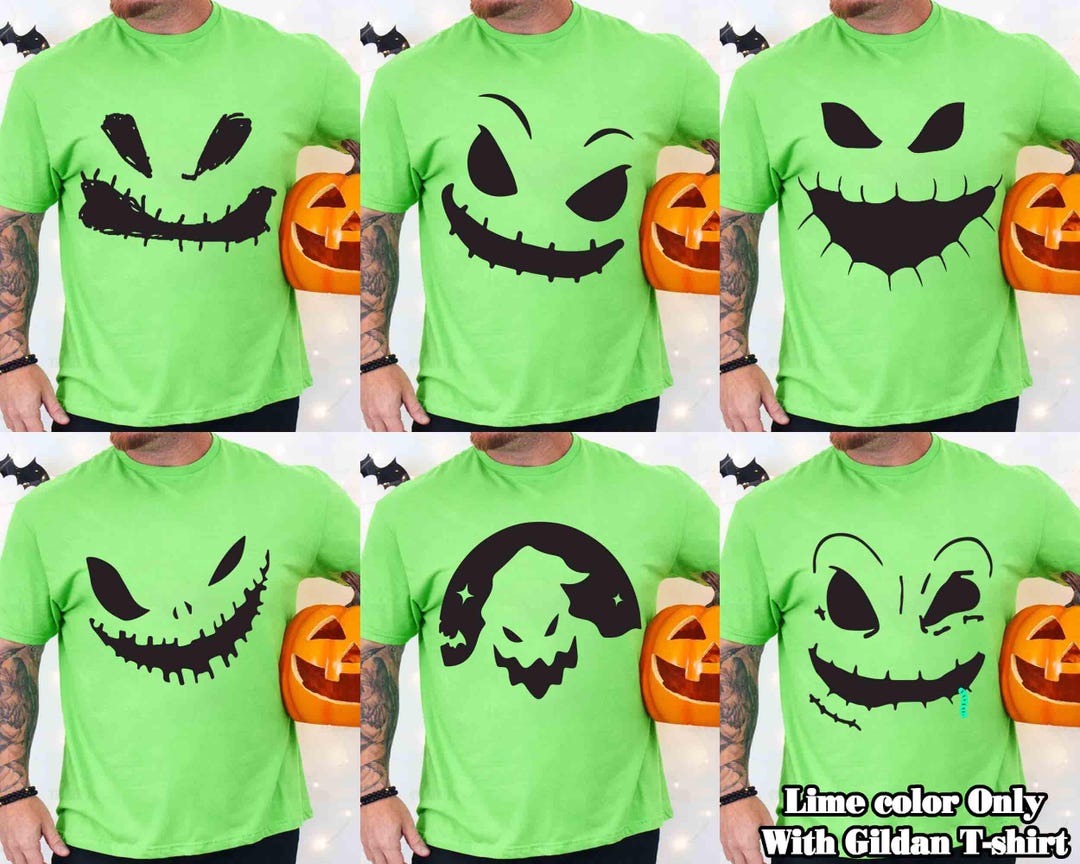 Retro Oogie Boogie Big Face Halloween Costume Shirts, Disney Nightmare ...