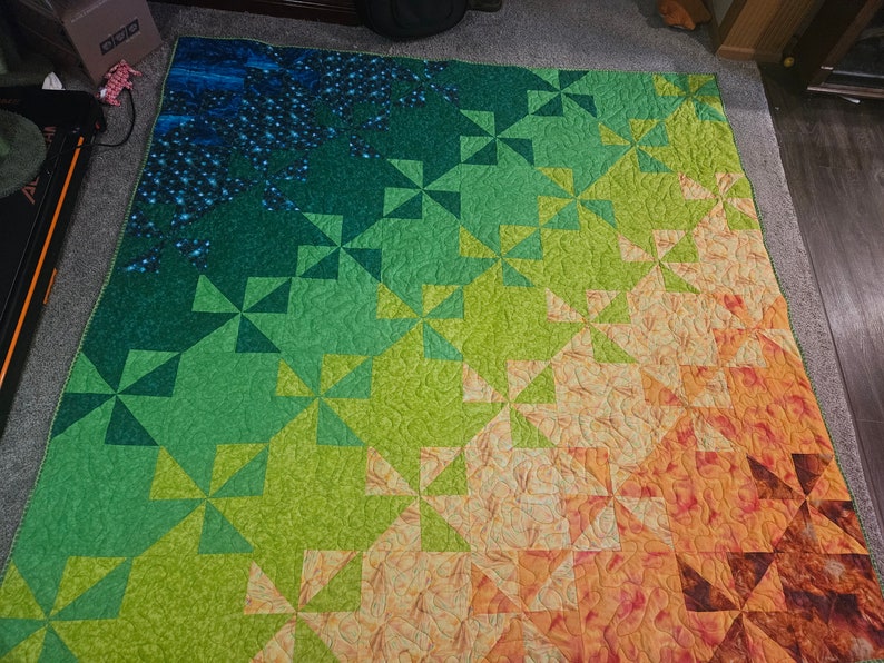 Full Sized Homemade Quilt - Etsy