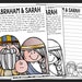 ABRAHAM and SARAH Bible Story Coloring Page and Poster | Sunday School ...