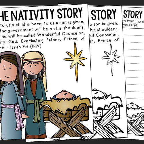 RUTH and NAOMI Bible Story Coloring Page and Poster Sunday - Etsy