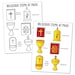 CATHOLIC MASS for Kids Coloring Pages Activity CCD Catechism Class ...