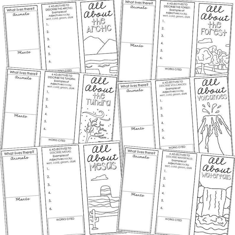 BIOMES LANDFORMS ECOSYSTEMS Research Activity Projects Earth Science ...