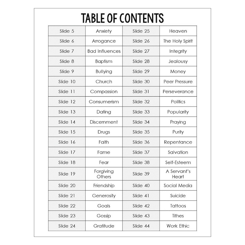 Teen Bible Journal (40 Topics) | Christian Homeschool Printable | Teen ...