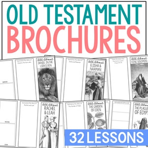 OLD TESTAMENT Bible Study for Kids Activity | Christian Catholic ...