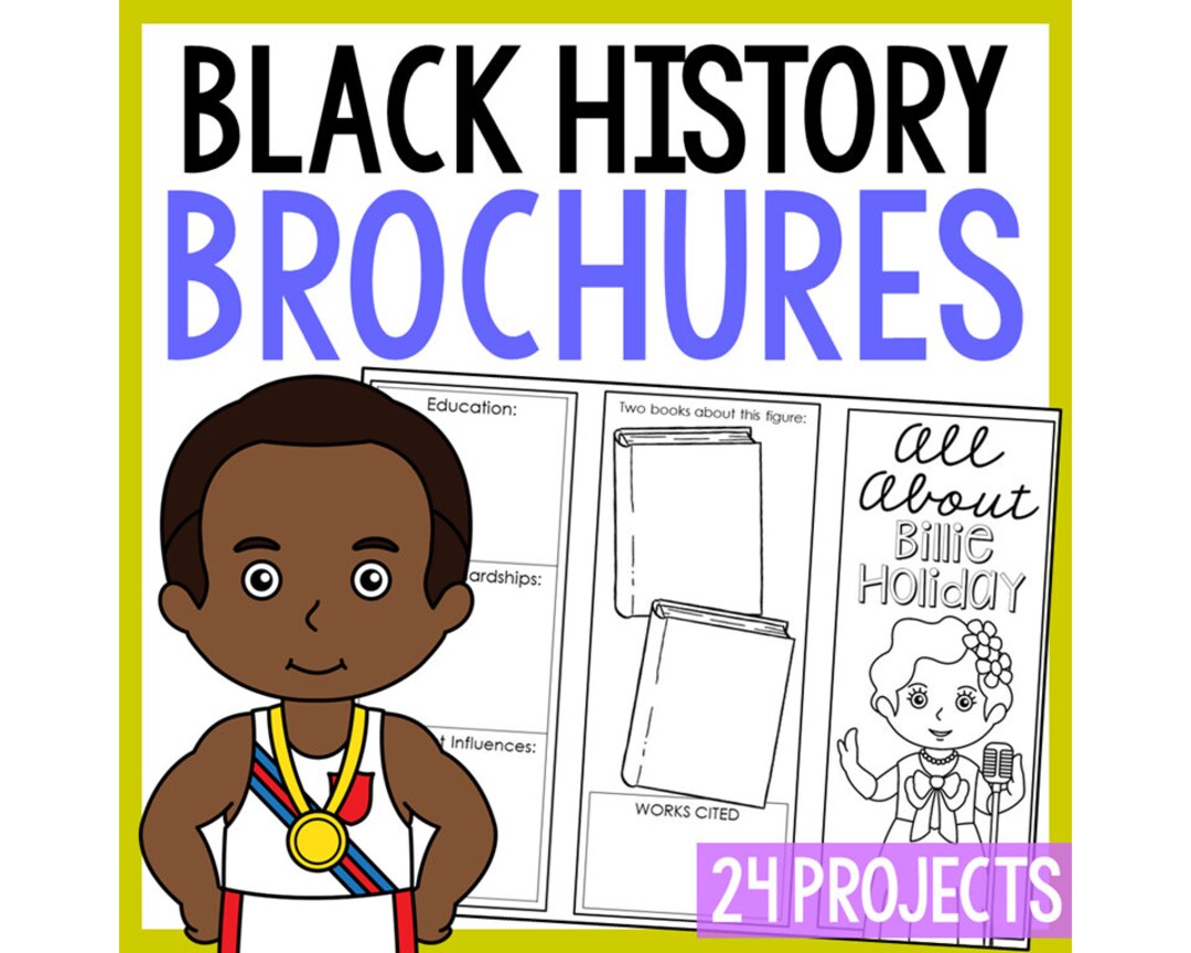 BLACK HISTORY MONTH Research Projects Activity | Social Studies ...