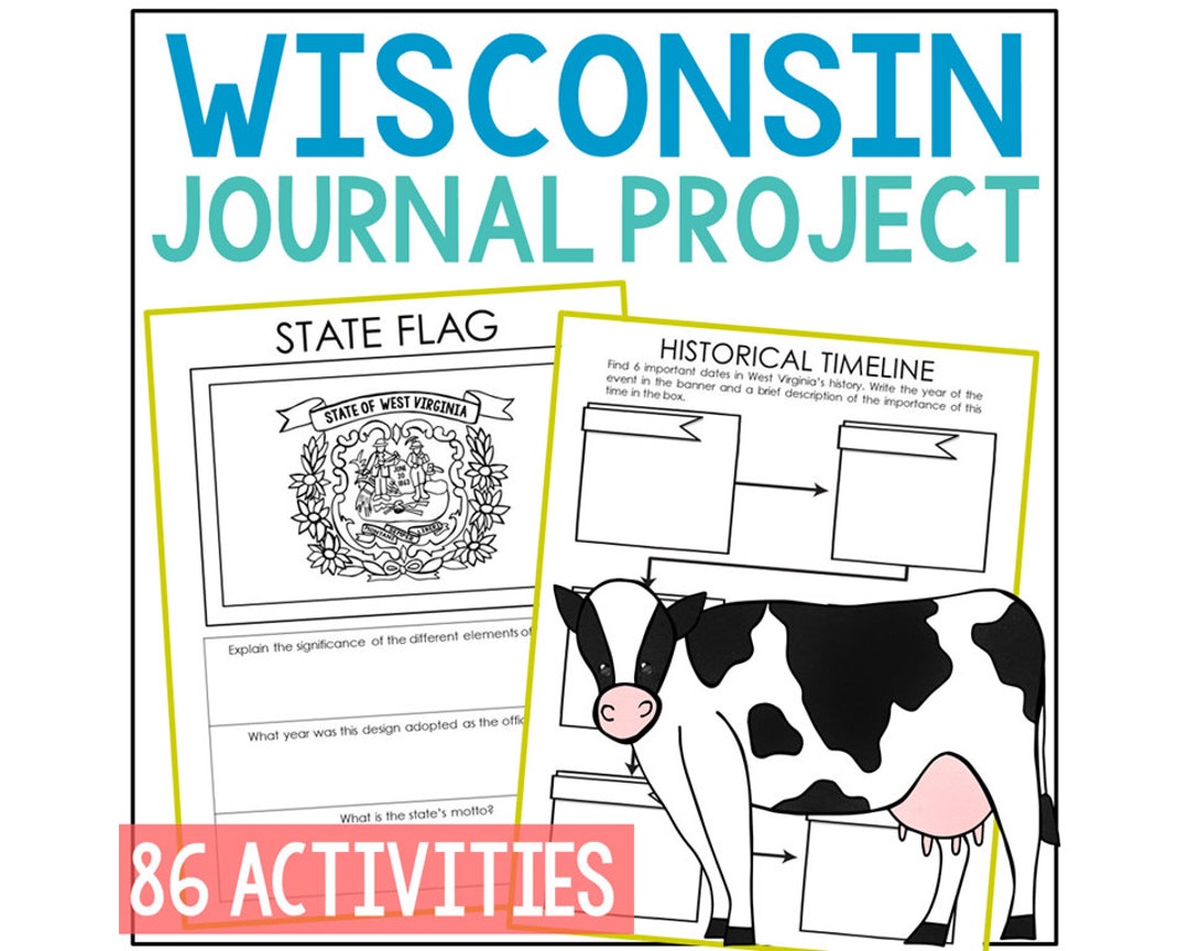 WISCONSIN State History Project Activity | Social Studies Unit Study ...