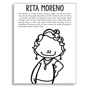 FAMOUS HISPANIC AMERICANS Social Studies Printables Activity | Hispanic ...