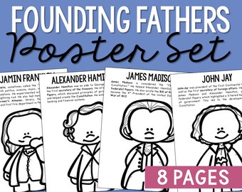 Founding Fathers Art - Etsy