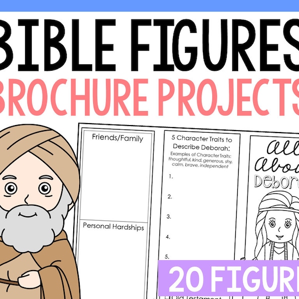 Bible Characters - Etsy