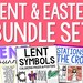 LENT and EASTER BUNDLE Coloring Pages Posters Catholic - Etsy Canada