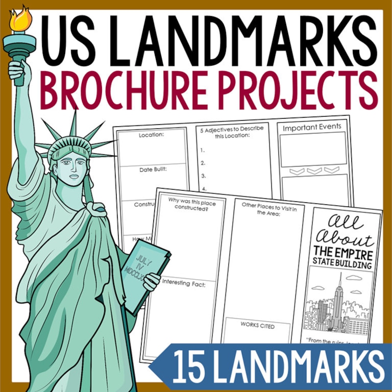 Usa Landmarks - Etsy