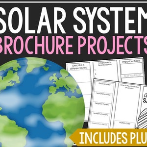 SOLAR SYSTEM Planets Research Projects Earth Science | Etsy