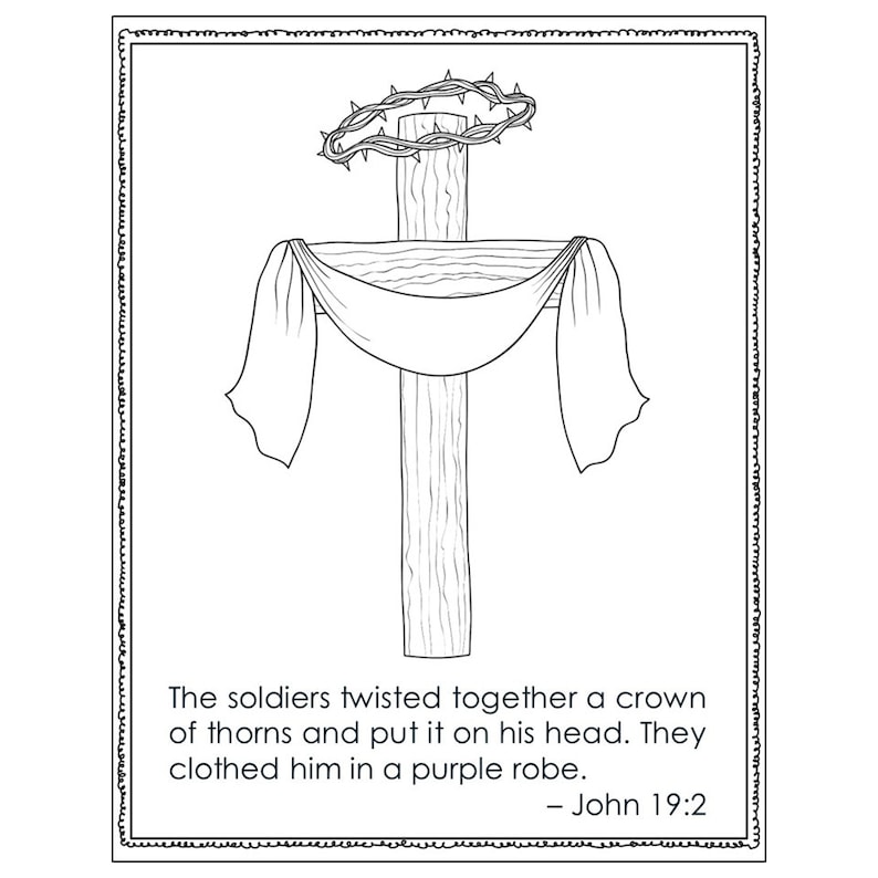 Easter Story Coloring Pages | Catholic Christian Homeschool Bible Story ...