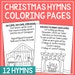 THE NATIVITY STORY Bible Story Coloring Page Activity Poster Sunday ...