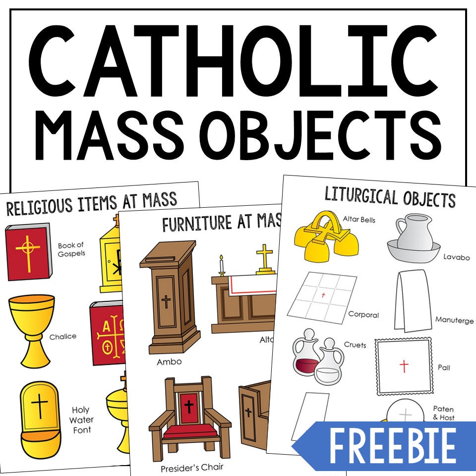 Catholic Posters for Kids Bundle | Homeschool CCD Activity Printables ...