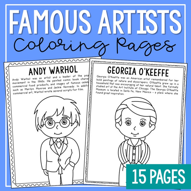 Famous Artists - Etsy