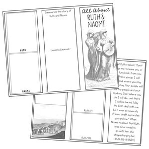 OLD TESTAMENT Bible Study for Kids Activity | Christian Catholic ...