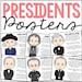 US Presidents Color Posters for Kids | Homeschool Social Studies ...