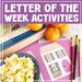 LETTER of the WEEK Alphabet Phonics Activities Preschool Homeschool ...