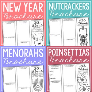 CHRISTMAS SYMBOLS Research Activity Projects | New Year's Day ...