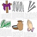 Lent and Easter Symbols Coloring Pages for Kids | Homeschool Catholic ...