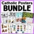 CATHOLIC POSTERS BUNDLE Activity Coloring Pages and Posters Homeschool ...