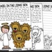 Daniel in the Lions' Den for Kids Homeschool Bible Study Printable ...