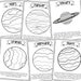 SOLAR SYSTEM Planets Coloring Pages Activity | Science Printables ...