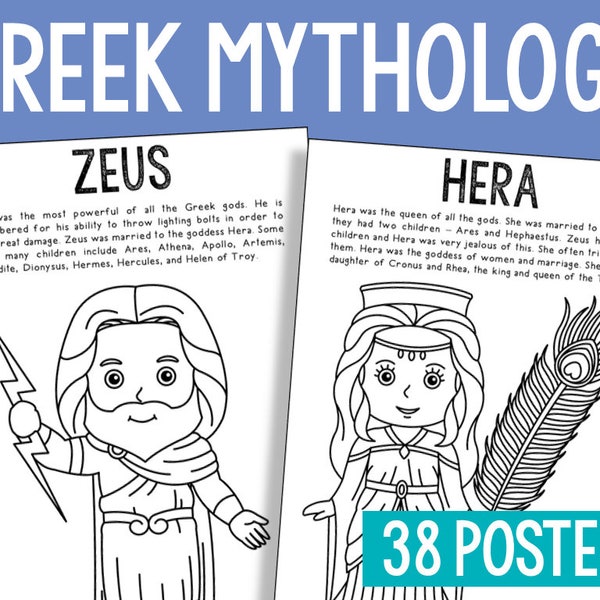 Greek Mythology - Etsy