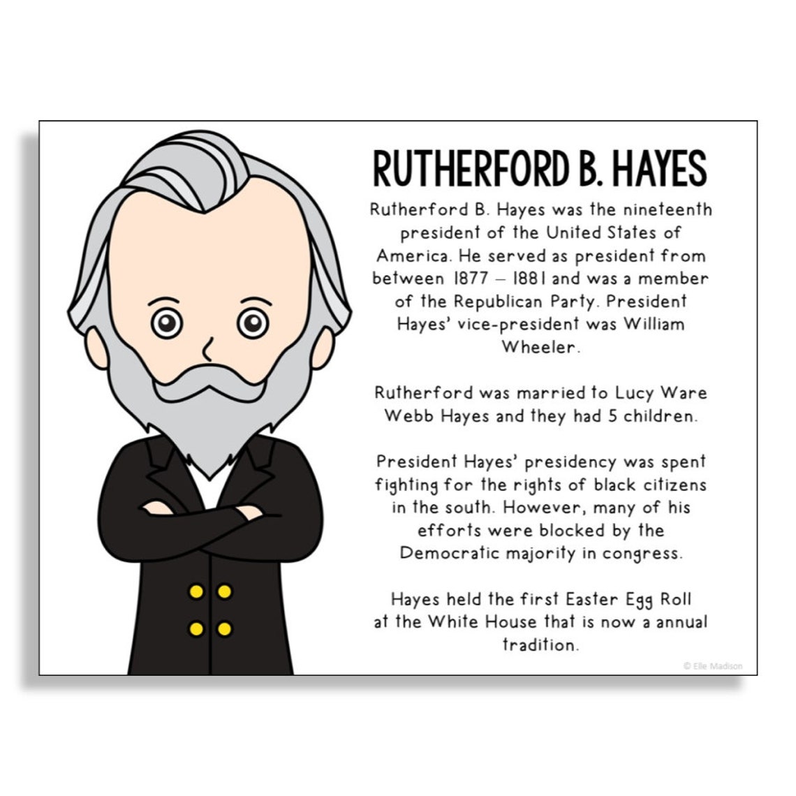 US PRESIDENTS Color Posters Bulletin Board Classroom Decor President's ...