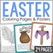 LENT and EASTER BUNDLE Coloring Pages Activity Posters | Catholic ...