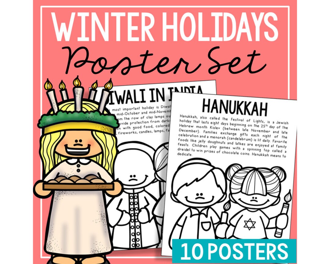 CHRISTMAS Around the World Activity | WINTER HOLIDAYS Bulletin Board ...