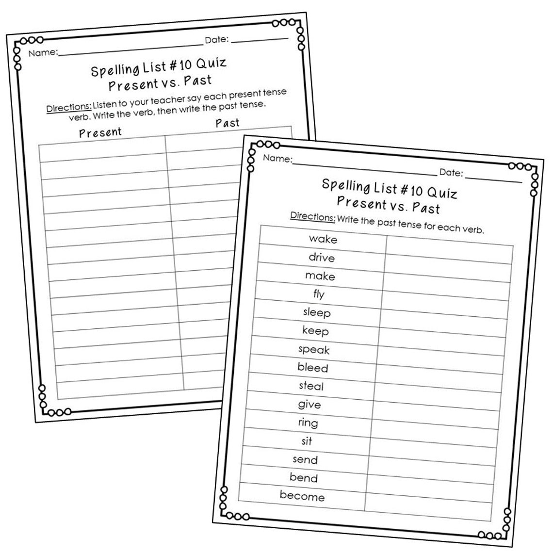 PHONICS RULES 17 Spelling Lists Interactive Notebook - Etsy