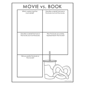 MOVIE GUIDE Film Study Activity for Any Movie Worksheets Journal ...
