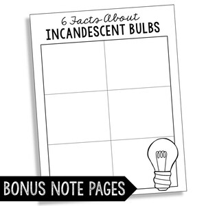 Light Energy Science Printable: Homeschool Activity, Bulletin Board ...