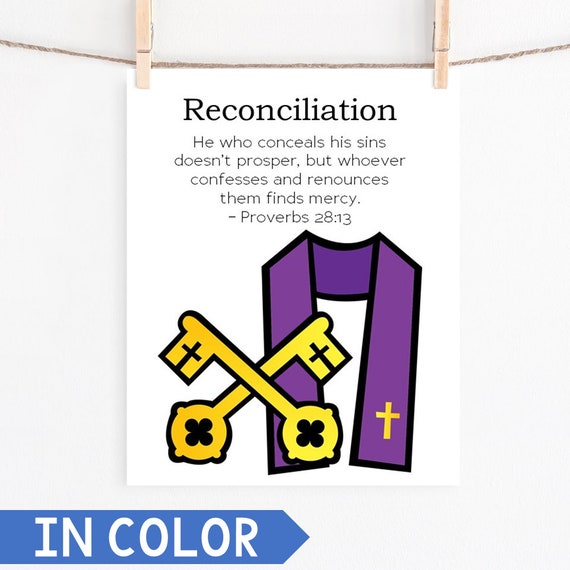 Reconciliation Symbols For Kids