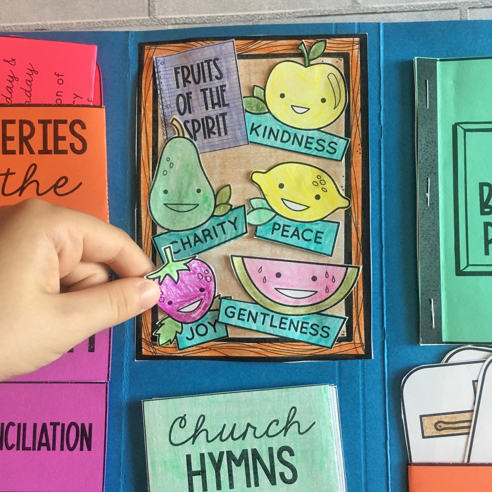 Catholic Lapbook Project for Kids | Rosary for Kids Homeschool ...