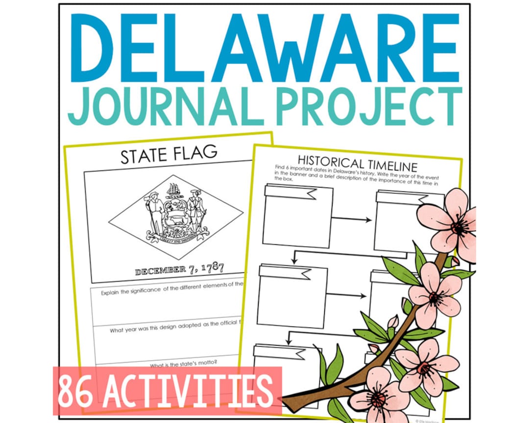 DELAWARE State History Project Activity | Social Studies Unit Study ...