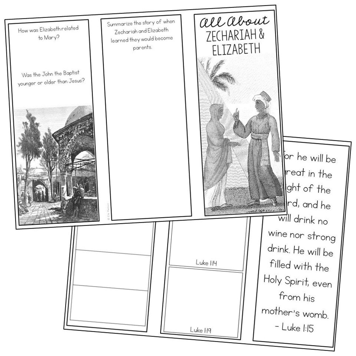 New Testament for Kids Bible Study Brochures | Christian Catholic ...