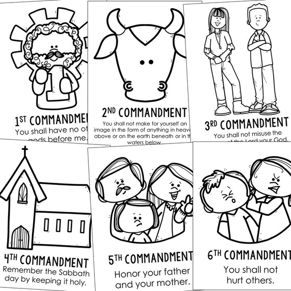 Second Commandment Clipart