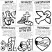 Seven Sacraments for Kids Catholic Poster & Coloring Page Homeschool ...