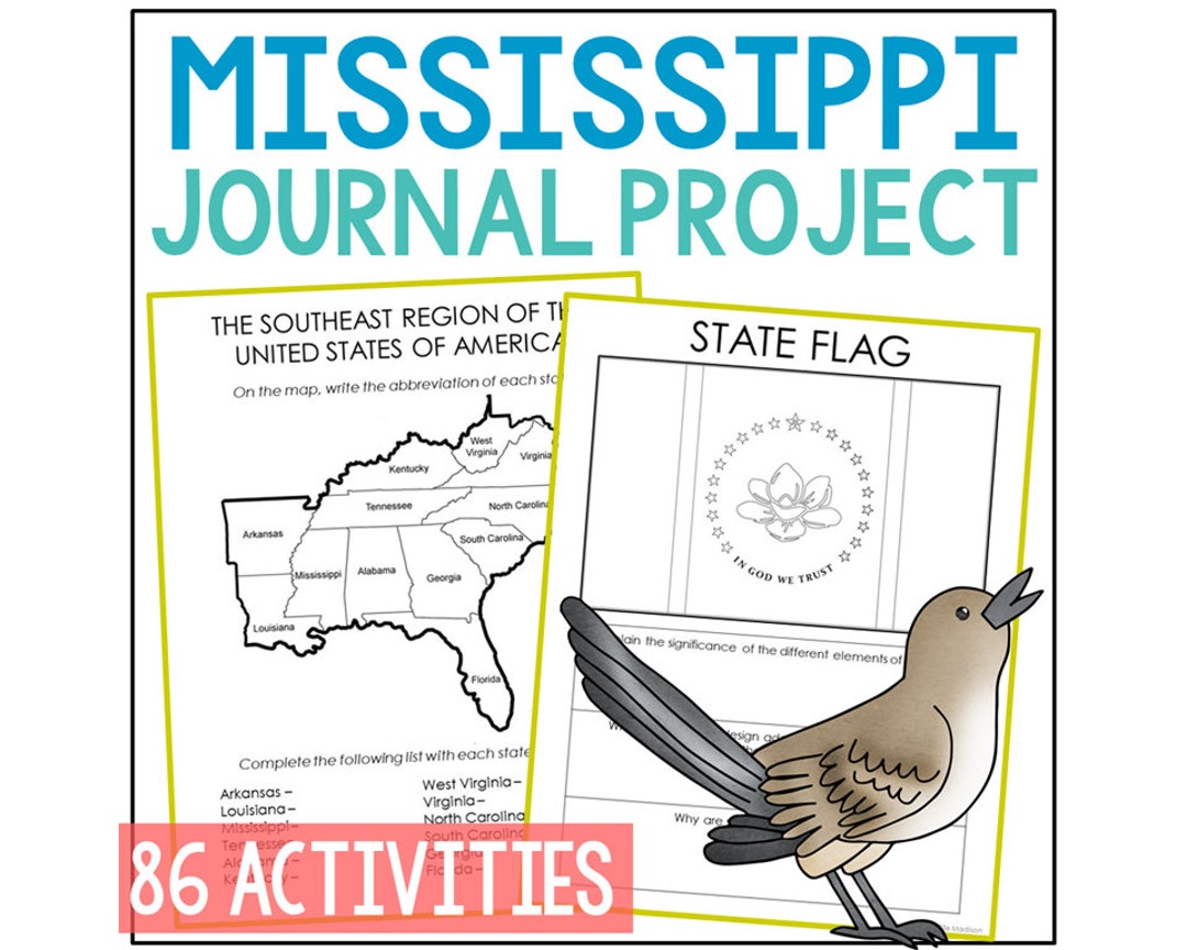 MISSISSIPPI State History Project Activity | Social Studies Unit Study ...