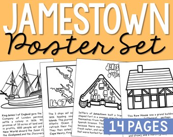 Jamestown Settlement Poster - Etsy