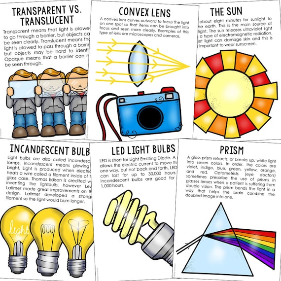 Light Energy Examples